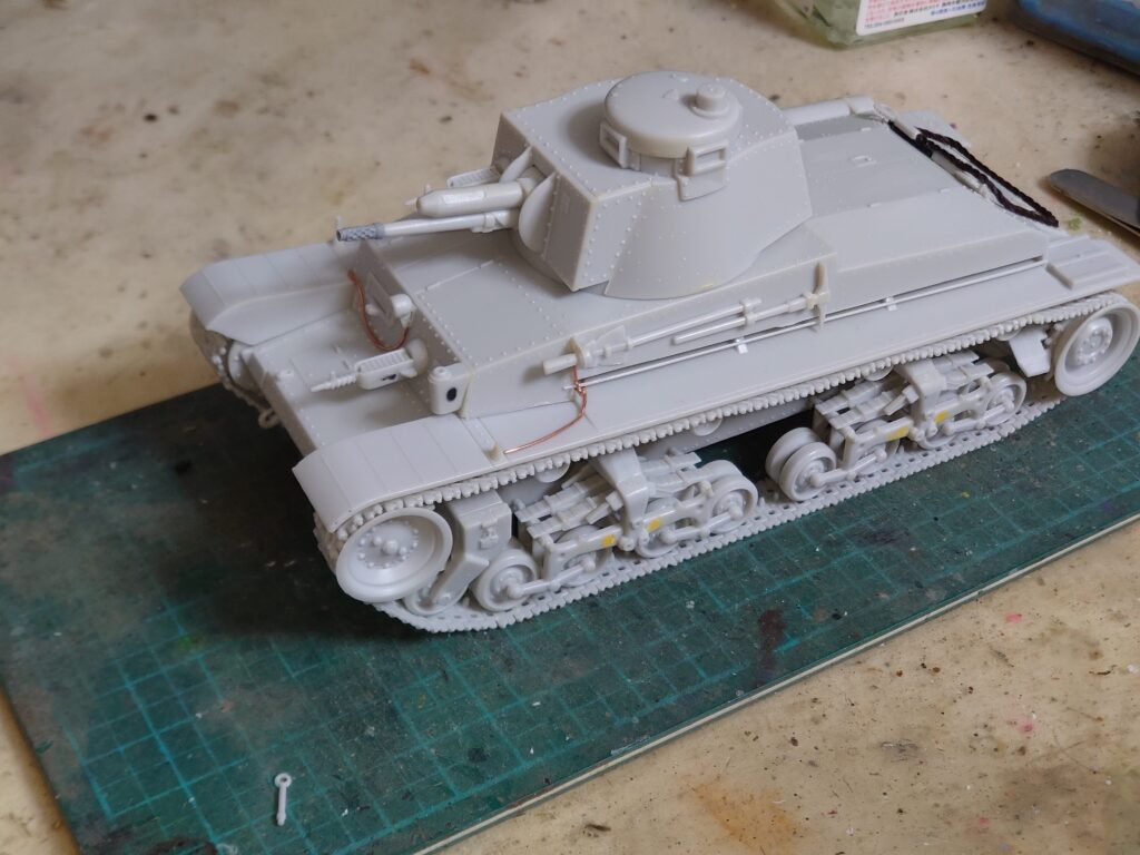 CMK 35(t)軽戦車 製作記① | 模型大隊戦闘日誌