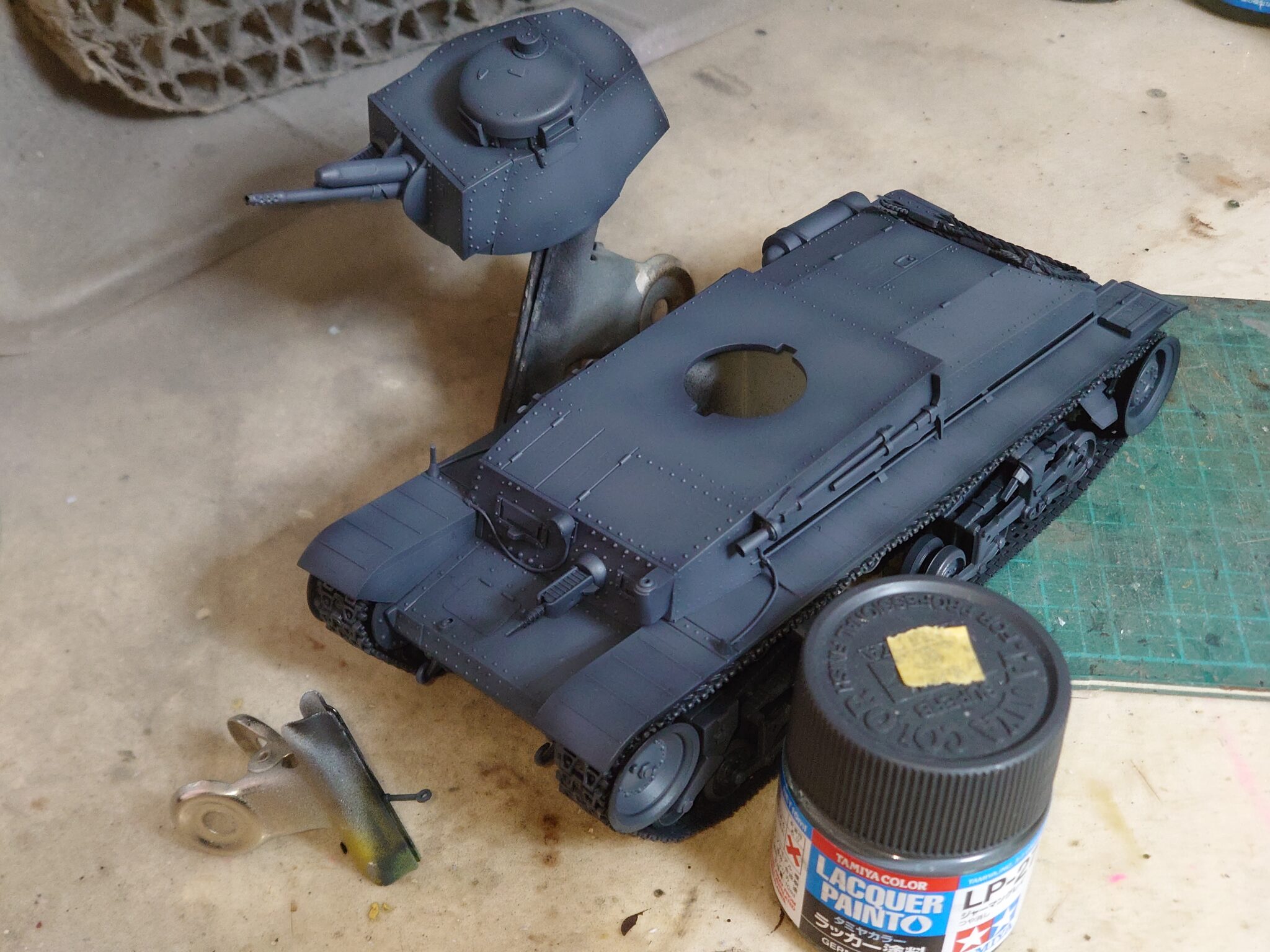 CMK 35(t)軽戦車 製作記②(完成) | 模型大隊戦闘日誌