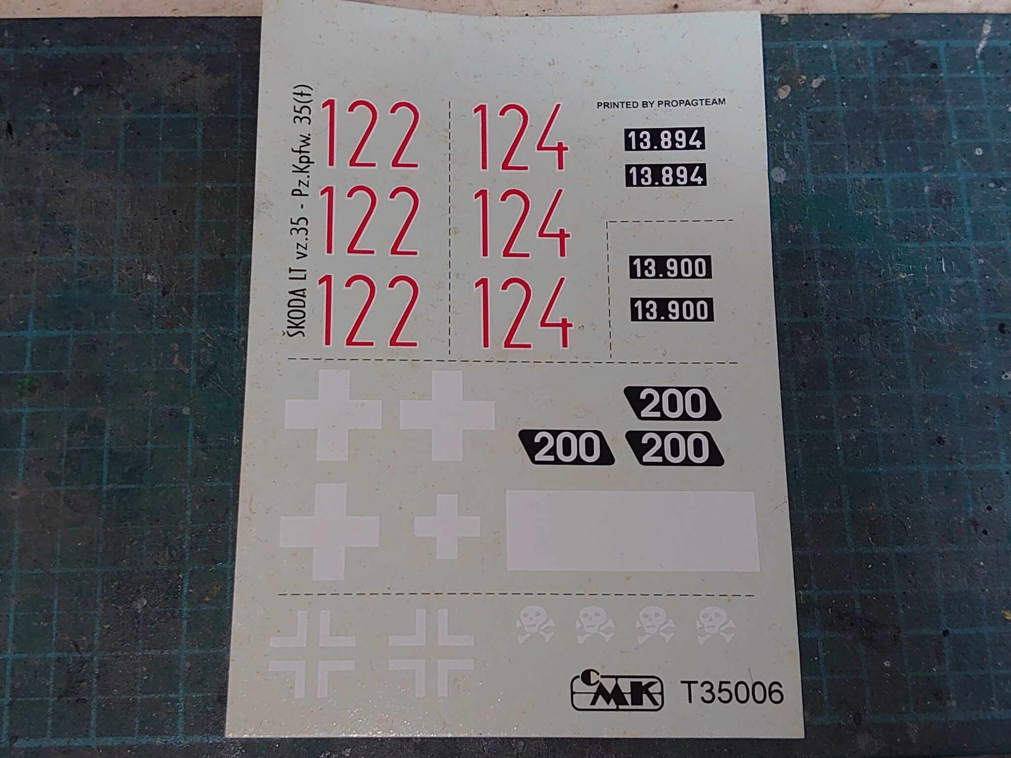 CMK 35(t)軽戦車 製作記②(完成) | 模型大隊戦闘日誌