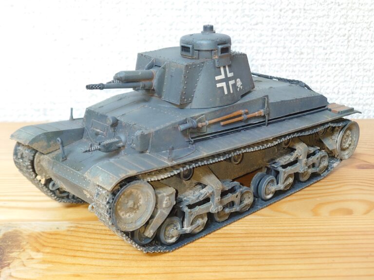 CMK 35(t)軽戦車 製作記②(完成) | 模型大隊戦闘日誌