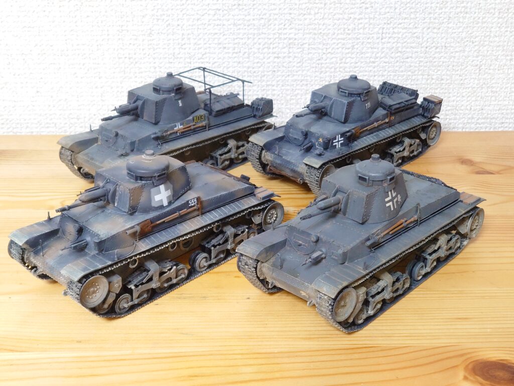 CMK 35(t)軽戦車 製作記②(完成) | 模型大隊戦闘日誌