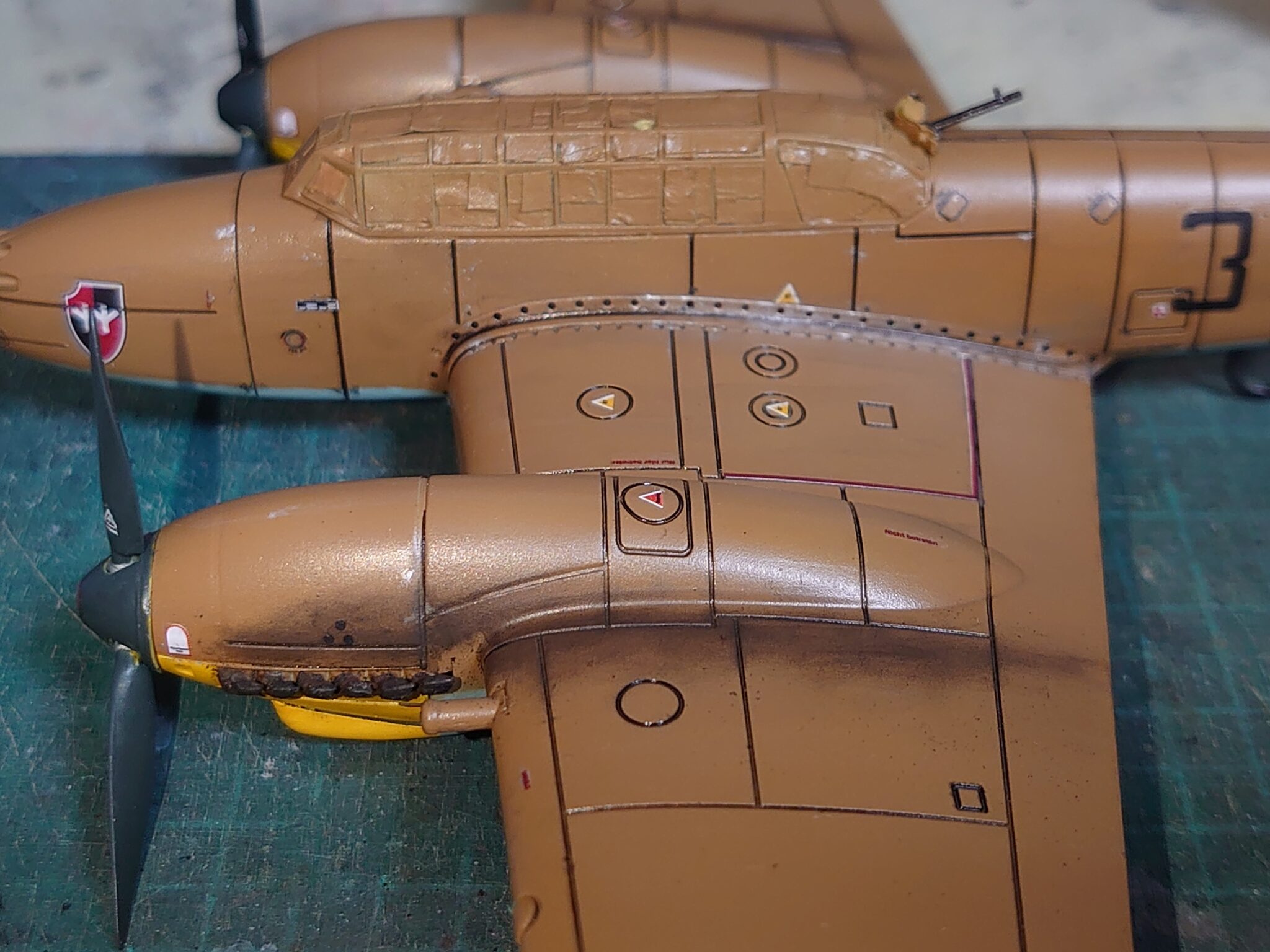 エアフィックス メッサーシュミットBf110E/E-2TROP 製作記④(完成) | 模型大隊戦闘日誌