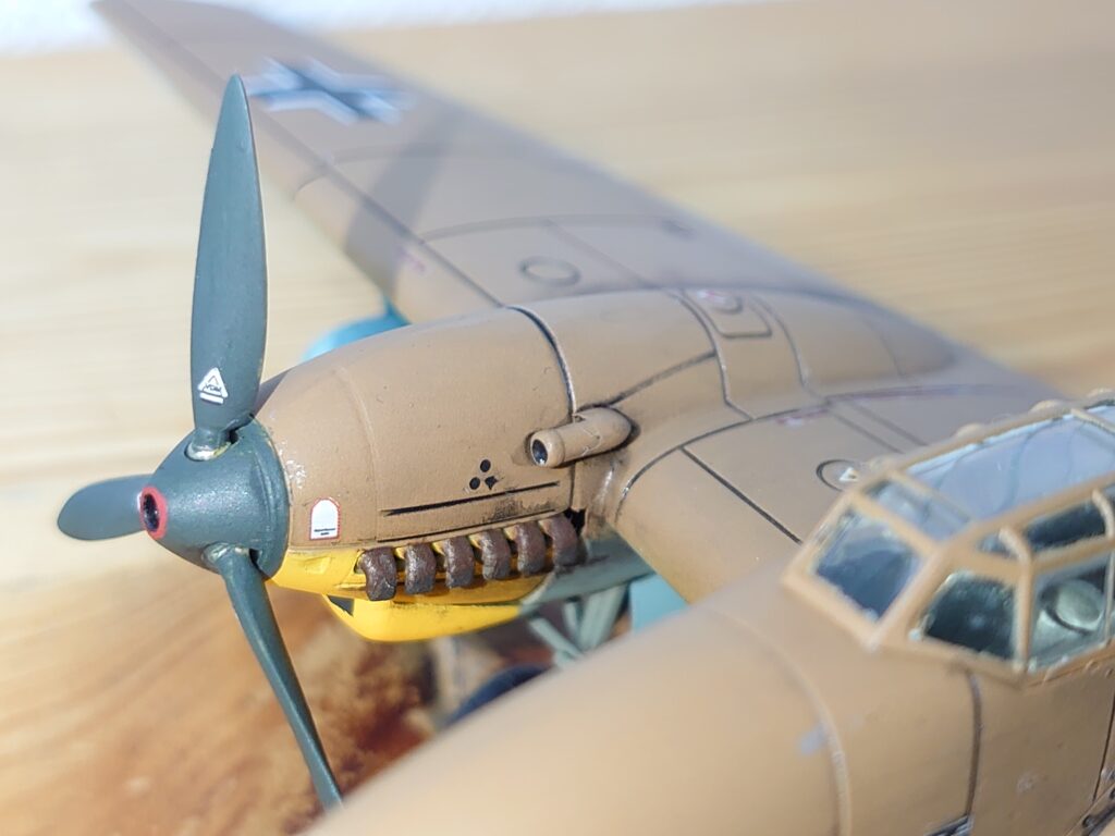 エアフィックス メッサーシュミットBf110E/E-2TROP 製作記④(完成) | 模型大隊戦闘日誌