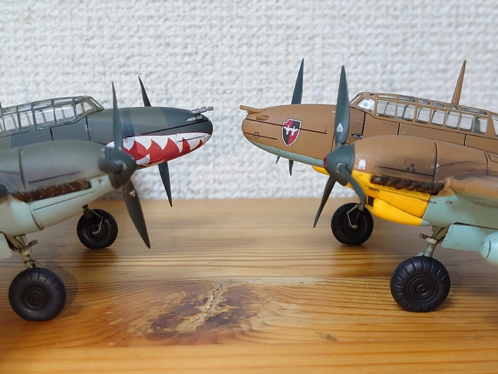 エアフィックス メッサーシュミットBf110E/E-2TROP 製作記④(完成) | 模型大隊戦闘日誌