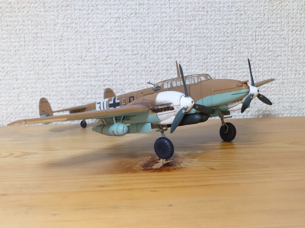 エアフィックス メッサーシュミットBf110E/E-2TROP 製作記(おまけ) | 模型大隊戦闘日誌
