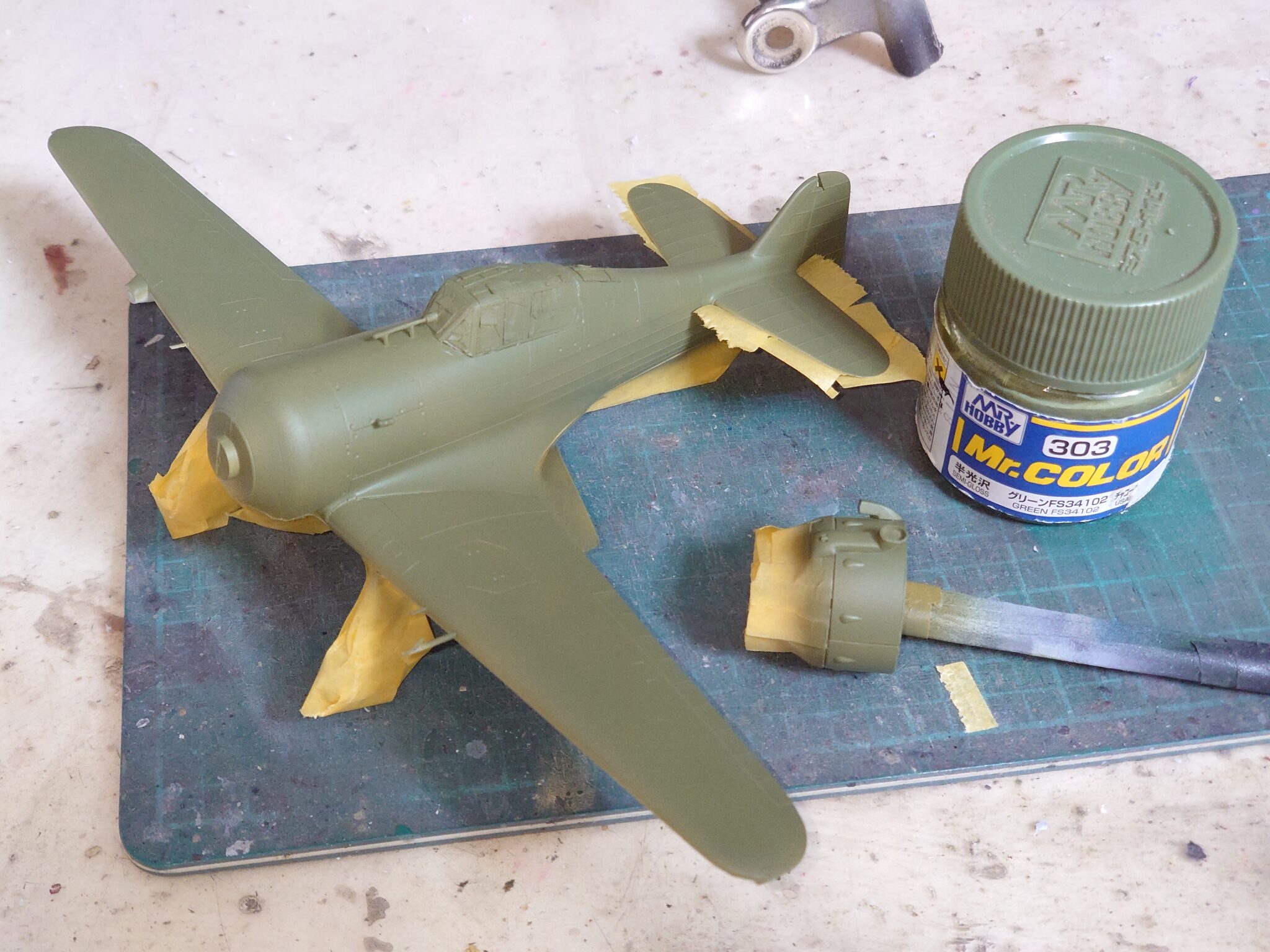 MPM フォッカーD-21(フィンランド空軍) 製作記④ | 模型大隊戦闘日誌