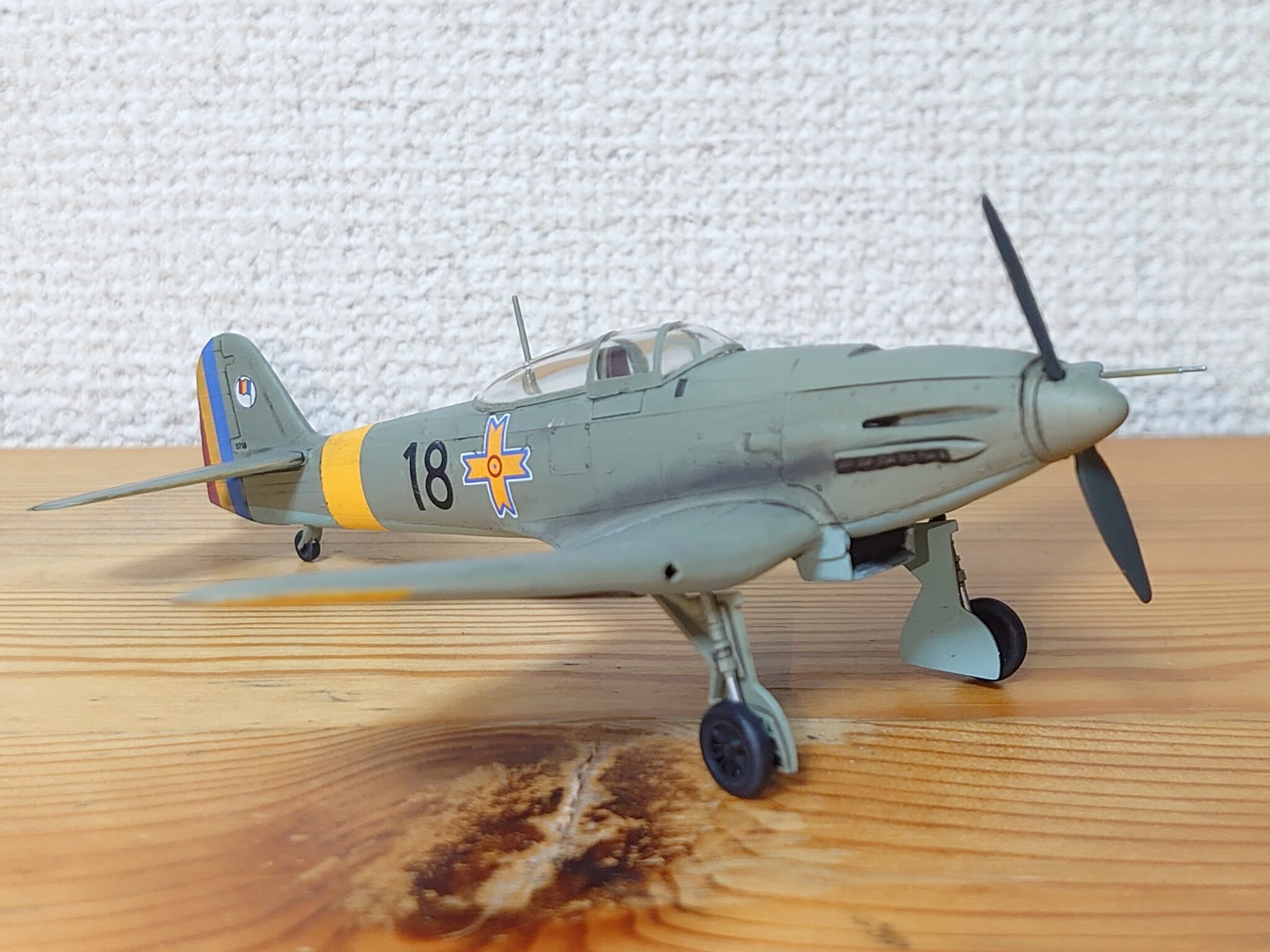 アンコールモデルズ ハインケルHe112B-1 製作記④(完成) | 模型大隊戦闘日誌